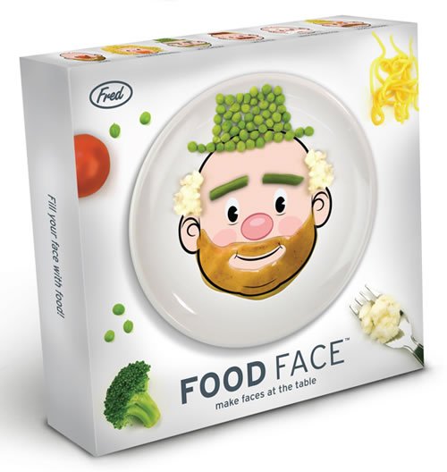 Food Face Kid’s Dinner Plates