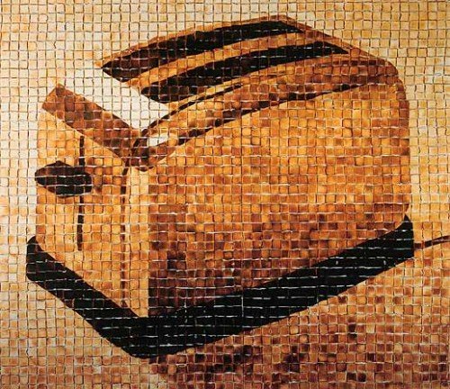 Bread Mosaic Made Out Of 3,053 Pieces of Toast