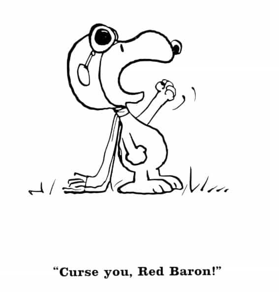 Snoopy and the Red Baron Reissued by Titan Comics