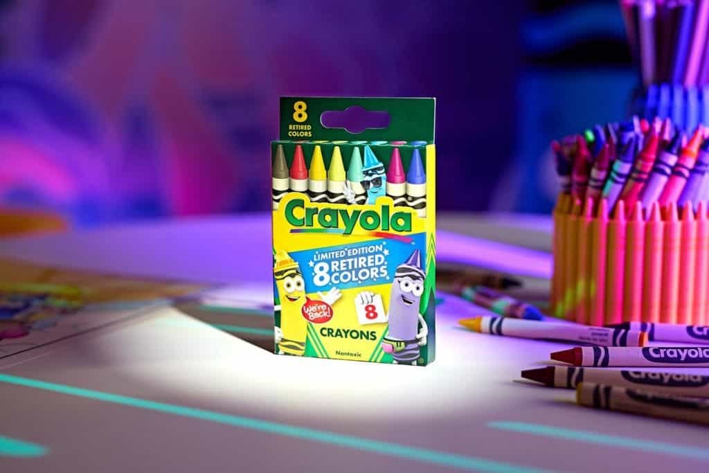 Crayola Revives Retired Colors – New Nostalgic Creative Splash!