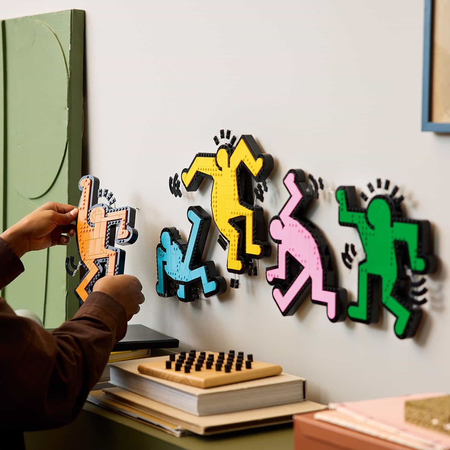 LEGO Honors Keith Haring with Artistic Dancing Figures