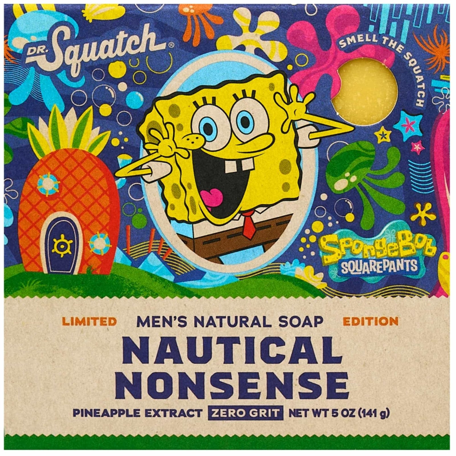 Dr. Squatch x SpongeBob SquarePants Limited-Edition Soap Collection